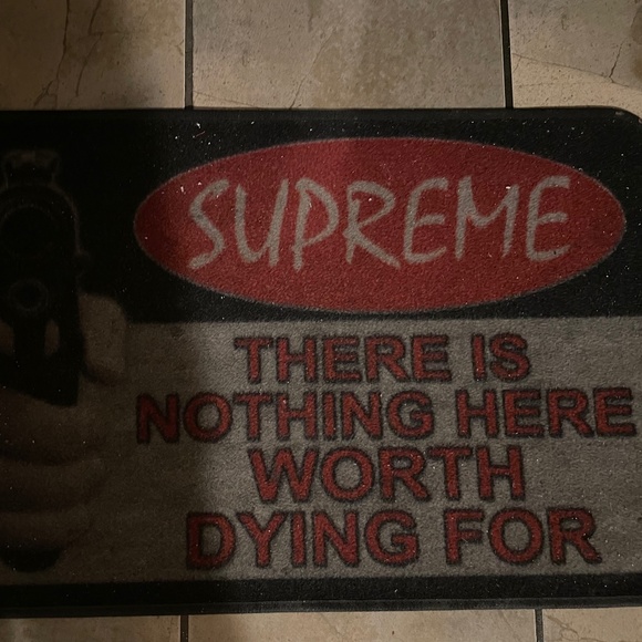 Supreme | Accents | Supreme Rug | Poshmark
